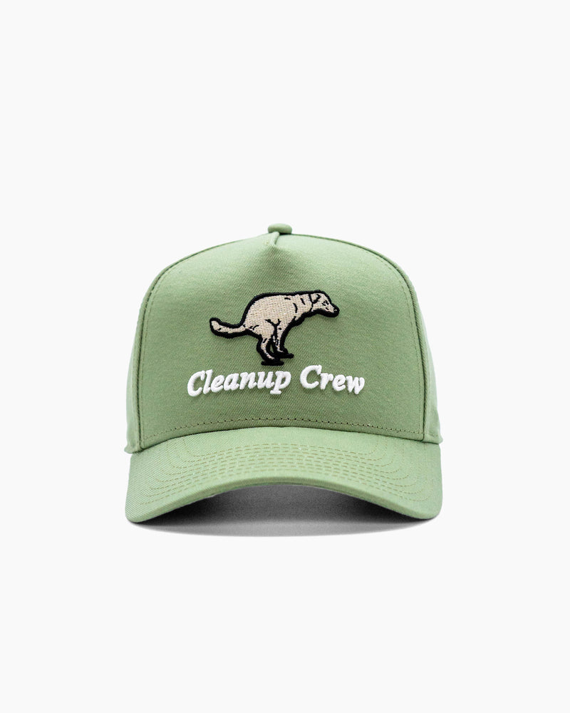 Cleanup Crew | 5-Panel Hat | Sage Green – Diogie